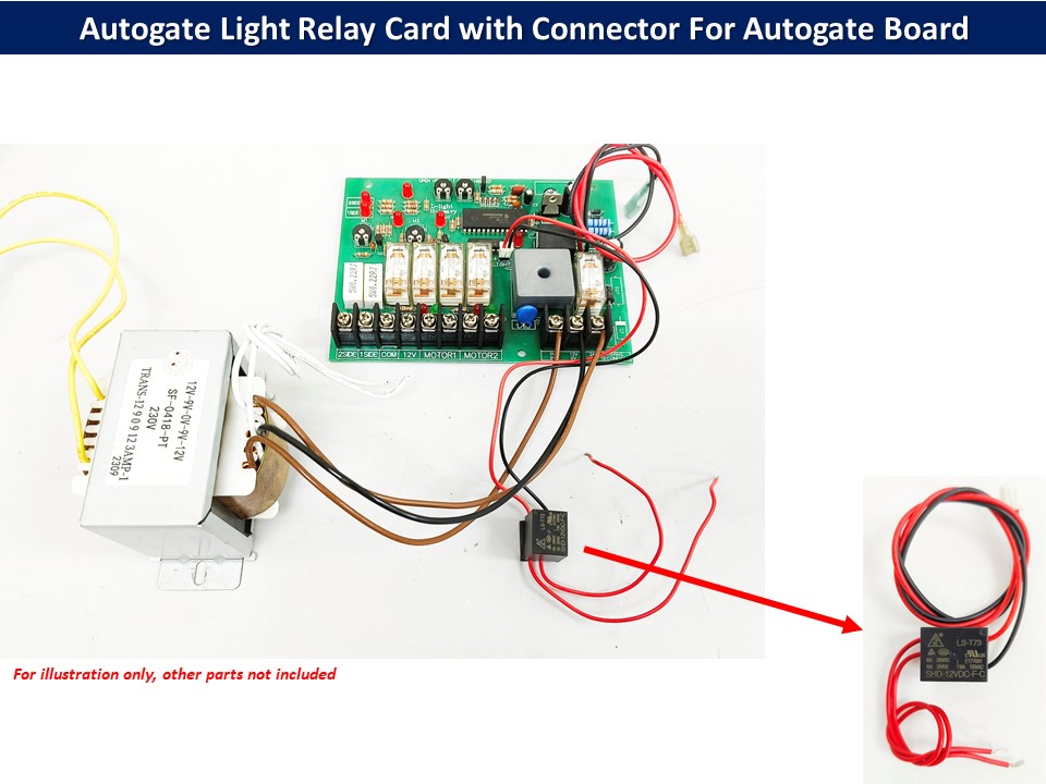 Autogate Light Relay Card with Connector For Autogate Board | Shopee Malaysia