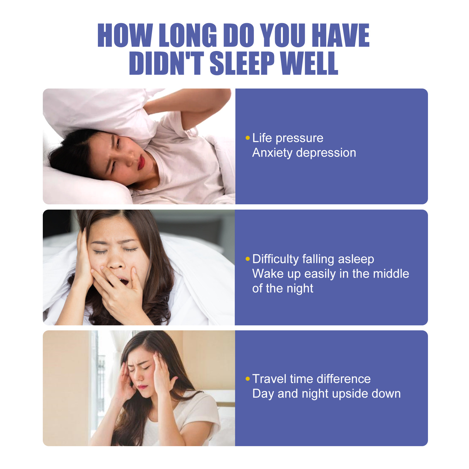 EELHOE 睡眠辅助贴 (28 pcs) Sleep Aid Patches 缓解失眠 帮助入眠 一觉睡天亮 提高睡眠质量 Relieve ...