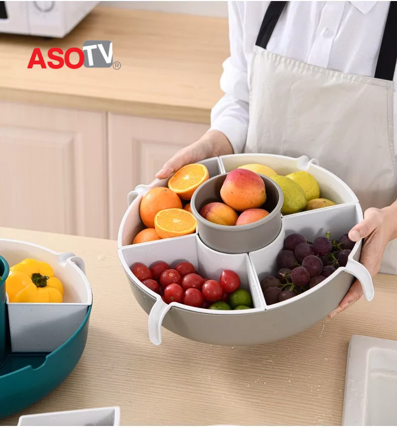 ASOTV® Rotatable Steamboat Bowl Drainer Container 0231 Steamboat ...