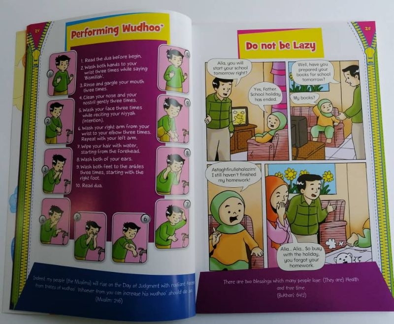 101 Comics Sunnah Of Prophet Muhammad S.A.W/Childrens Islamic Stories ...