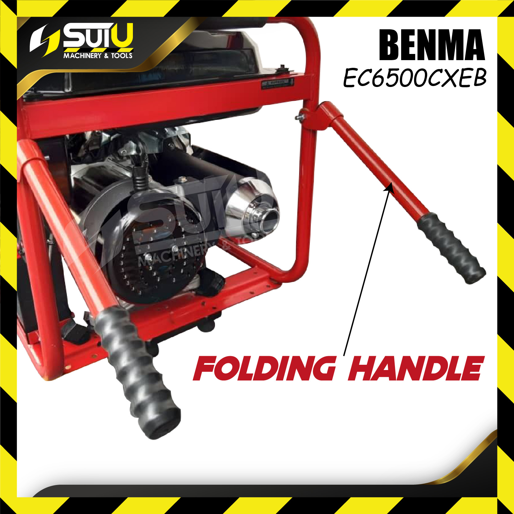 【100% ORIGINAL】BENMA EC6500CXEB 13HP Gasoline Generator / Penjana 5500W ...