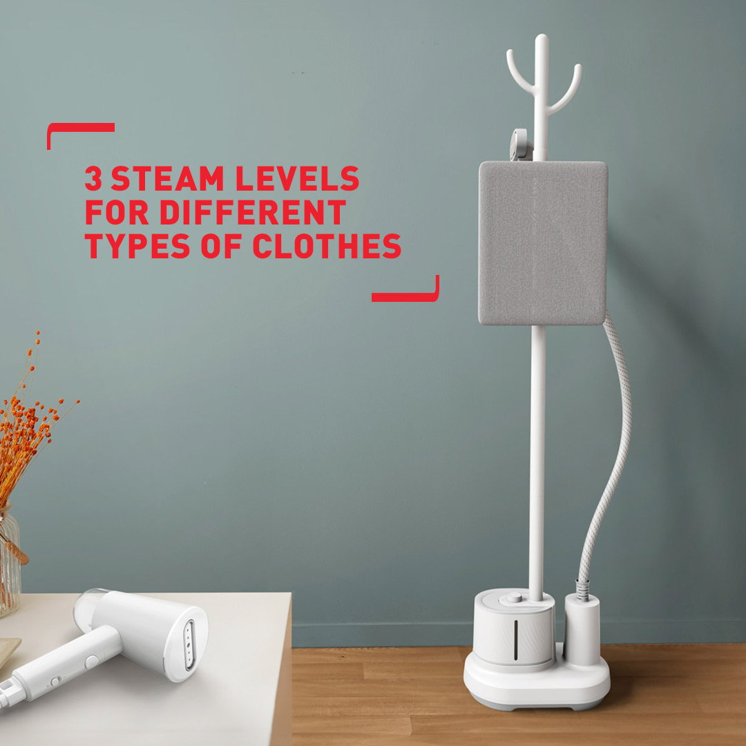 Tefal Origin Home Garment Steamer (2000W, 42g/min steam output ...