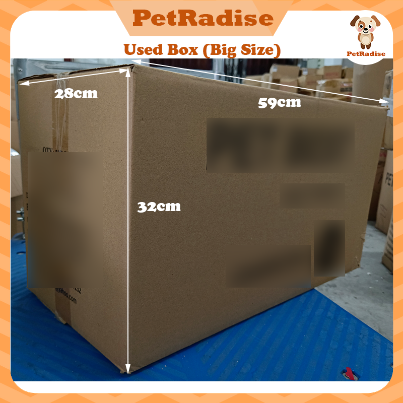 Used Big Size Carton Box Double Layers Paper Box Thick Packing Box ...