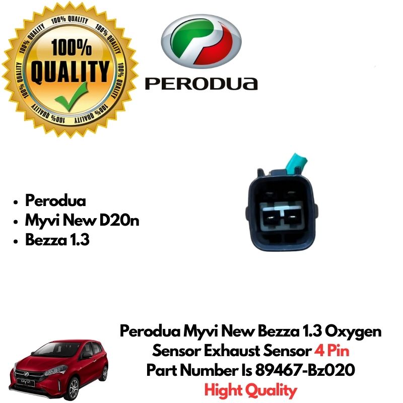 Perodua Myvi New Bezza 1.3 Oxygen Sensor Exhaust Sensor 4 Pin Part ...