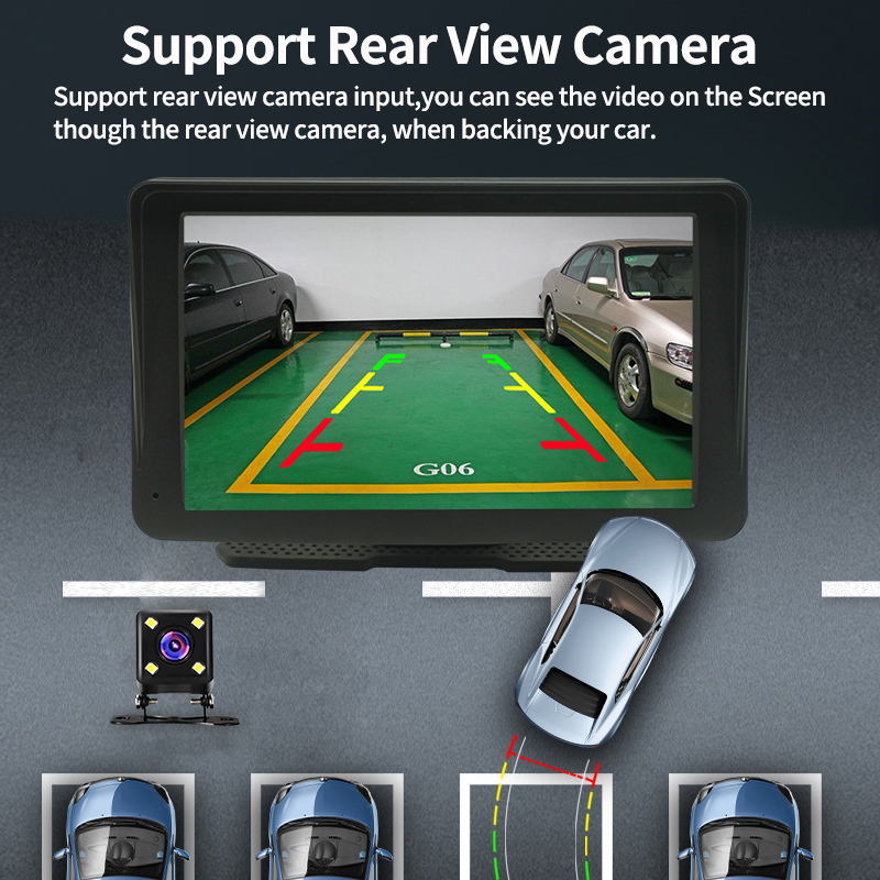 🚙7inch Car Android Player With Reverse Camera Car Mp5 Player Touch ...