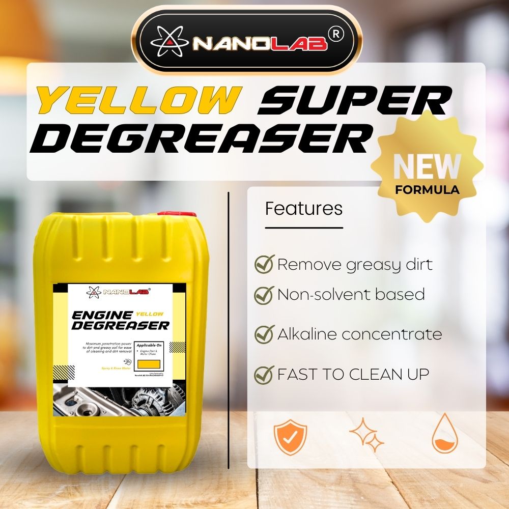 Super Engine Degreaser | Yellow Chemical Pencuci Enjin Engine Degreaser ...