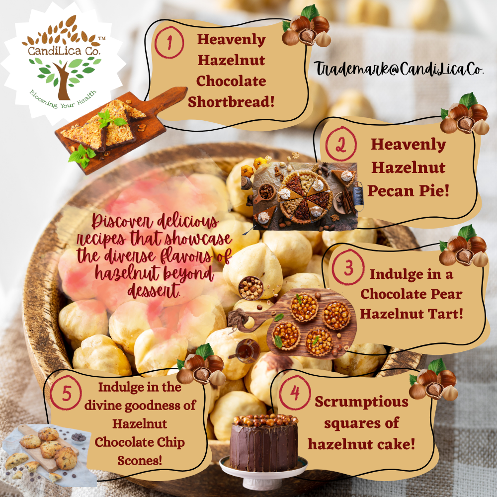 CandiLica Co. Premium Imported Whole Hazelnuts Blanched Skinless ...