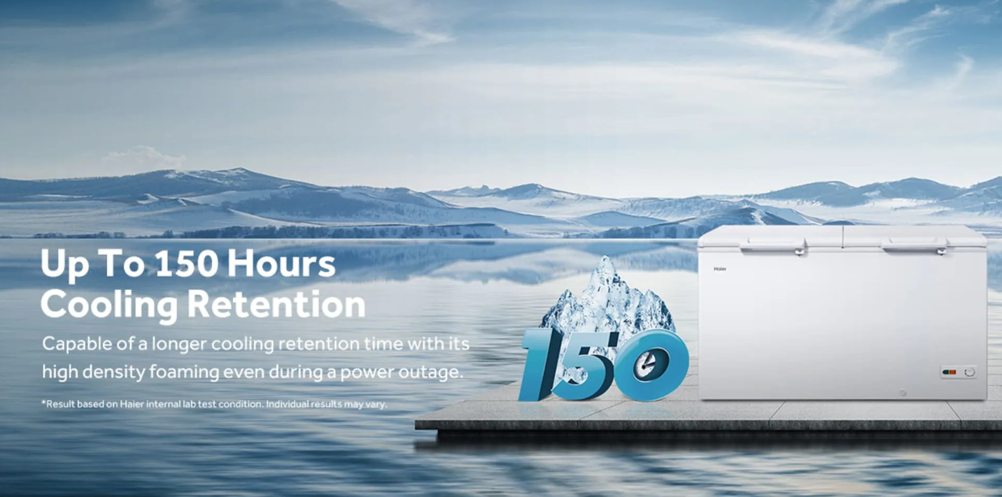 Haier Chest Freezer Full Range 200L 332L 450L 535L 750L Peti Freezer ...