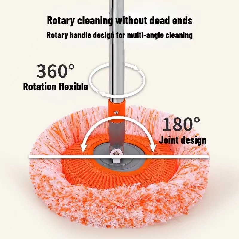Extendable Microfiber Dust Sunflower Mop Rotating Head Removable Cloth ...