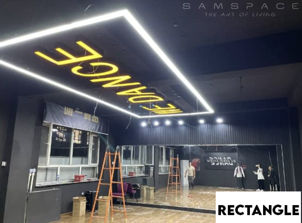 SamSpace Industry Style Y Shape Font Hexagon Lamp | Shopee Malaysia