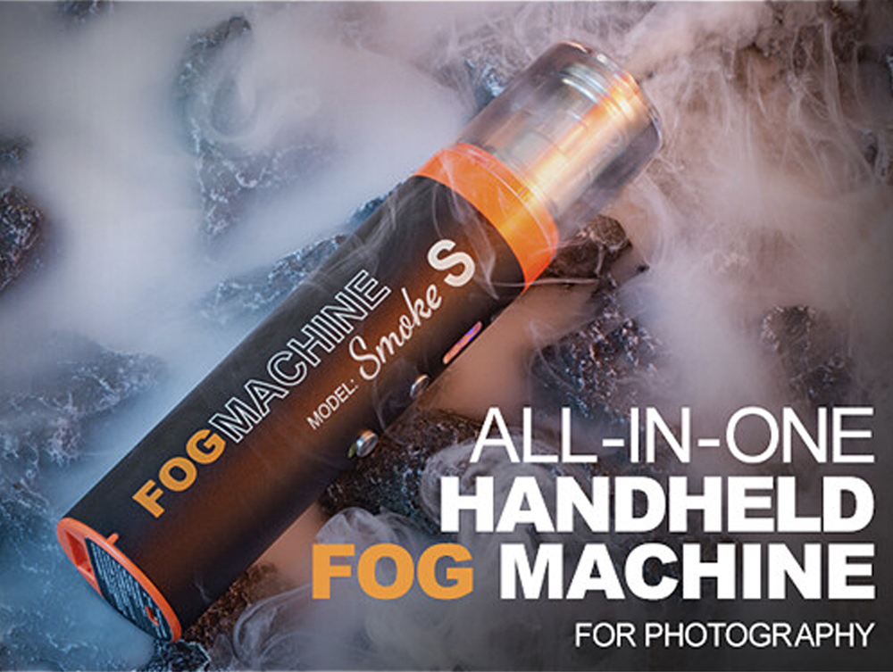 LENSGO Smoke S All-in-One Portable Handheld Mini Fog Machine | Shopee ...