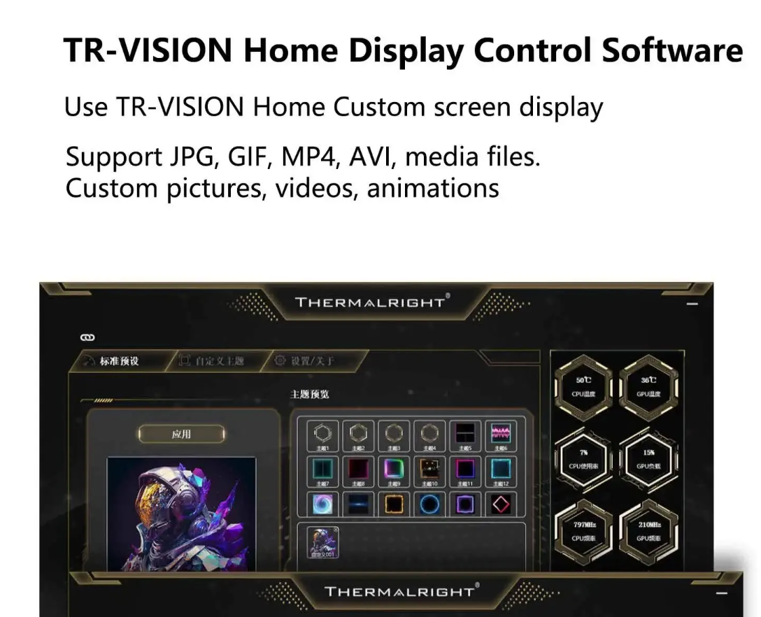 # THERMALRIGHT Frozen Vision [ 240 / 360 ] ARGB AIO CPU Cooler With 2. ...