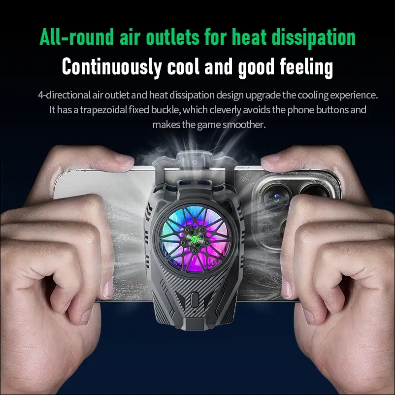 Plextone EX2/EX2 Pro/EX2 Go/EX2 Plus/EX2 Ultra Phone Cooler Cooling Fan ...