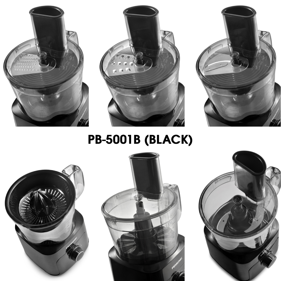 [Limited Edition] Pensonic Multi Function Food Processor | PB-5001B ...