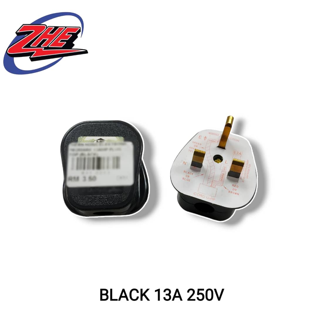 PROMARK 13A 3 PIN PLUG TOP SIRIM APPROVED UK PLUG TOP / KEPALA PLUG ...