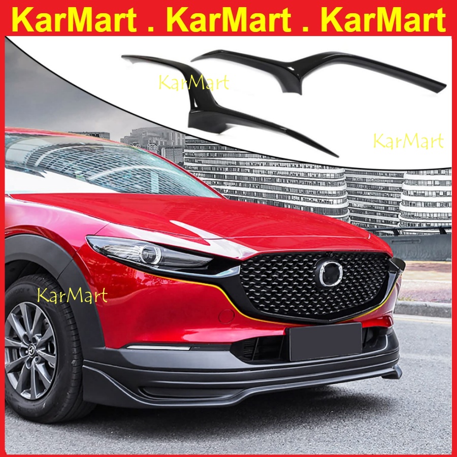 Mazda CX30 Front Lower Grille Salong Grille Trims Cover Glossy Black ...
