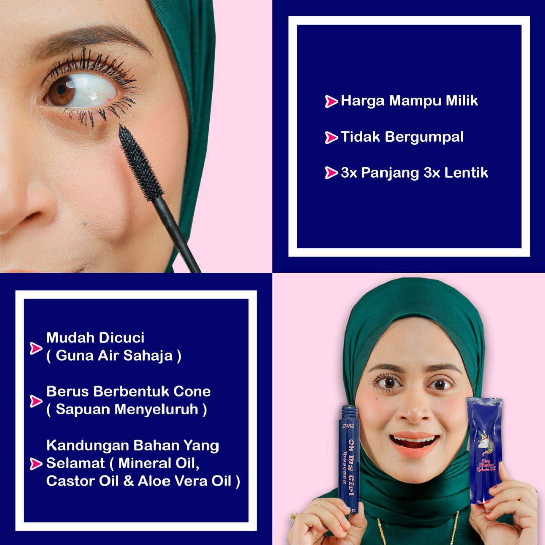 OMG Mascara | Oh My Girl Mascara Unicorn V2 Edition 2024 | Shopee Malaysia