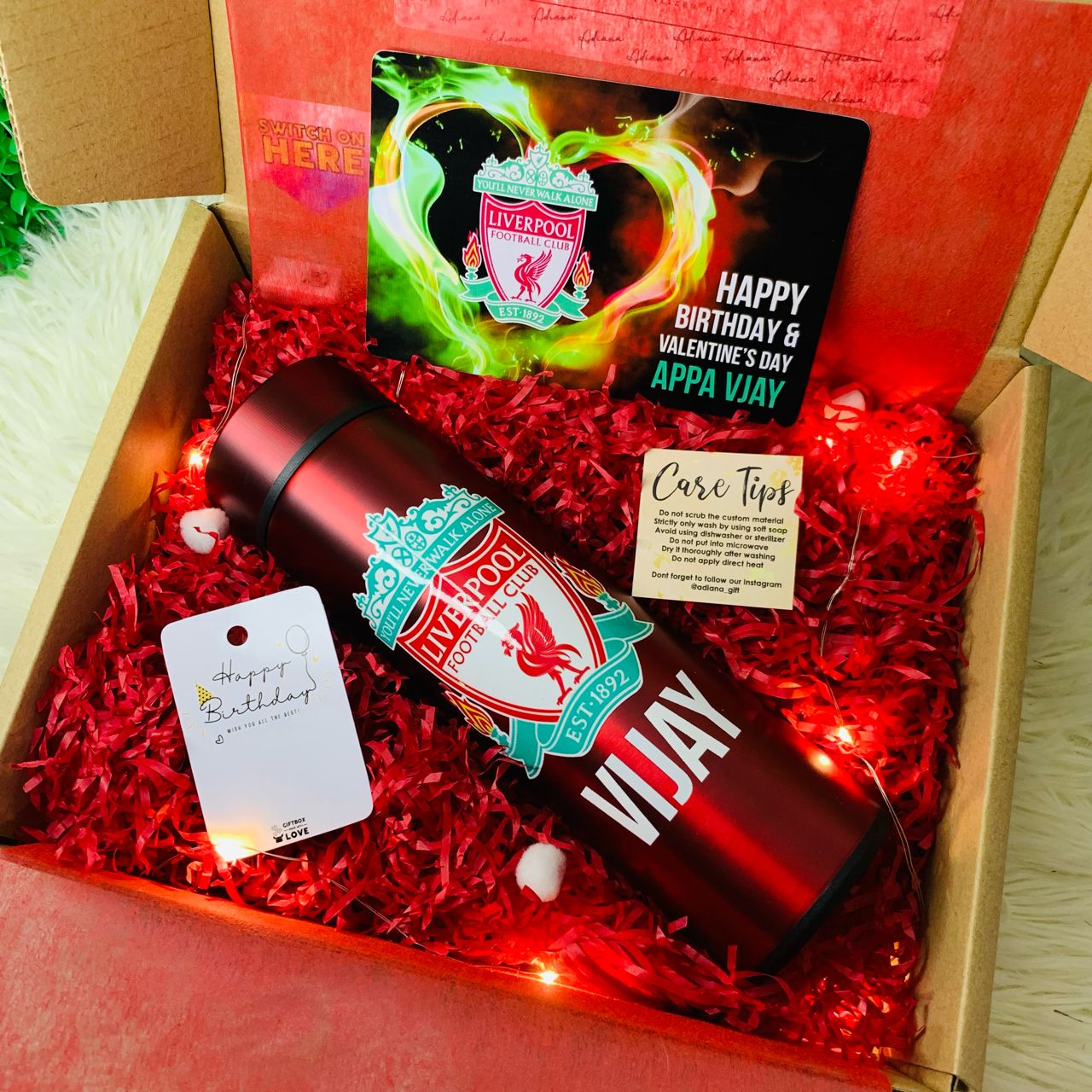 LIVERPOOL CUSTOM TUMBLER NAMA CUSTOM NAME & NUMBER LIVERPOOL FOOTBALL ...