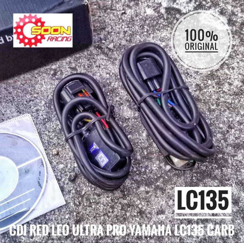 RED LEO LC135 CDI V RACING ESR MOTOR ADJUSTABLE 8 MAP YAMAHA LC135 LC ...