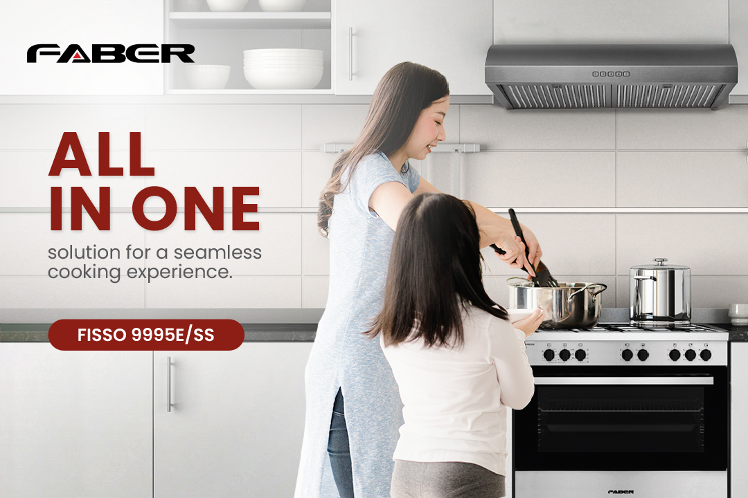 [NEW STOCK] Faber Free-Standing Cooker with 5 Burner (100L) FISSO 9995E ...