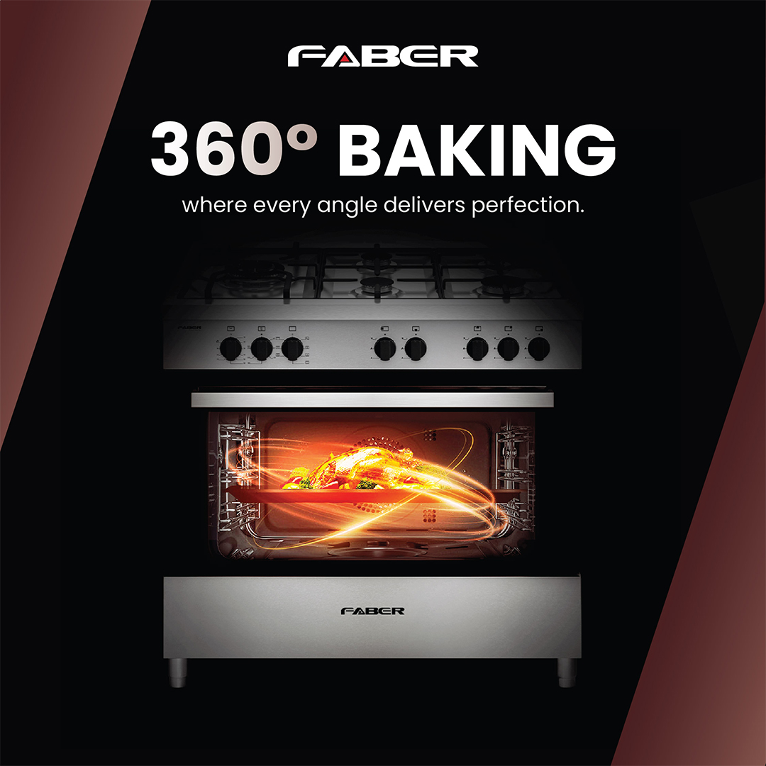 [NEW STOCK] Faber Free-Standing Cooker with 5 Burner (100L) FISSO 9995E ...