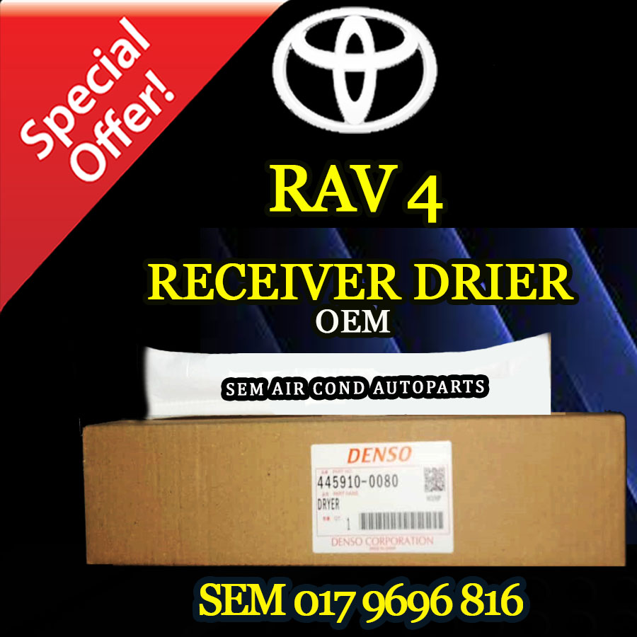 TOYOTA RAV 4 OEM DENSO RECEIVER DRIER/ FILTER DRYER/ CONDENSER FILTER ...