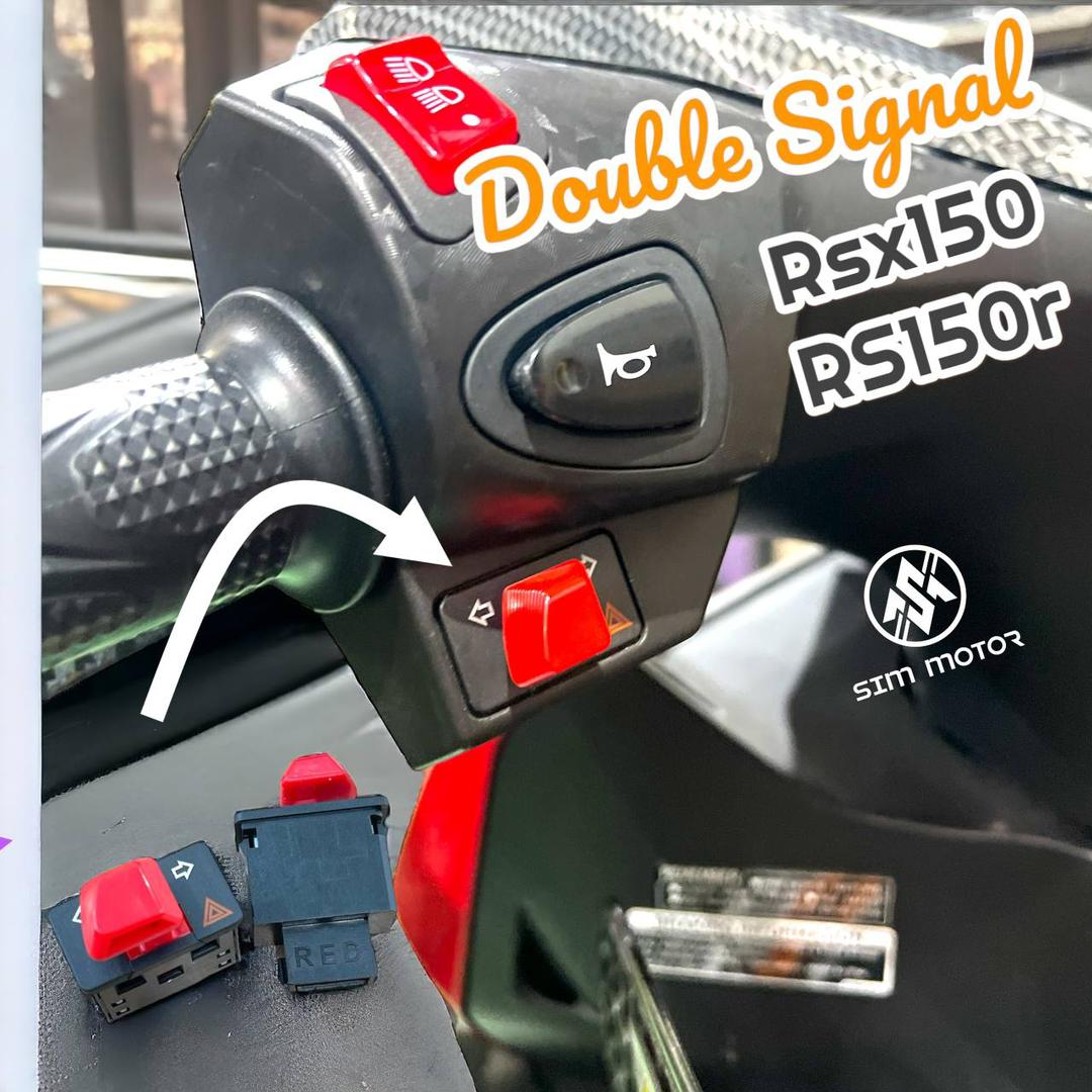 Honda RSX Rs RSx150 Double Signal Switch button Plug and Play RS150R ...