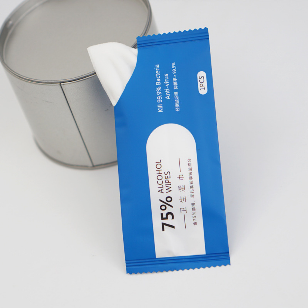 Alcohol Wipes 75% Wet Tissue Antibacterial Wipes Tisu Basah Wipe Tissue ...