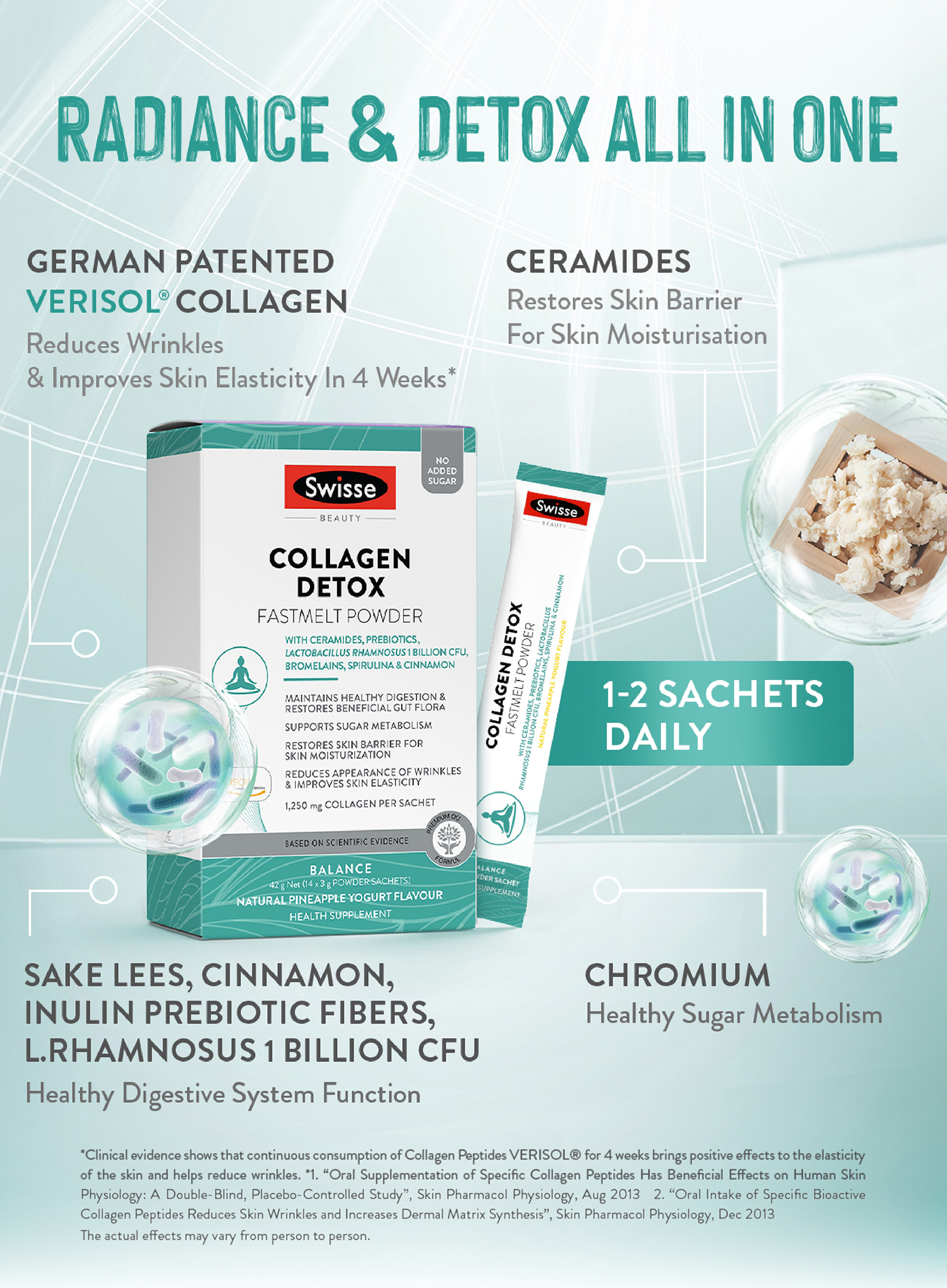 Swisse Beauty Collagen Fastmelt Powder (14 x 3g) | Shopee Malaysia