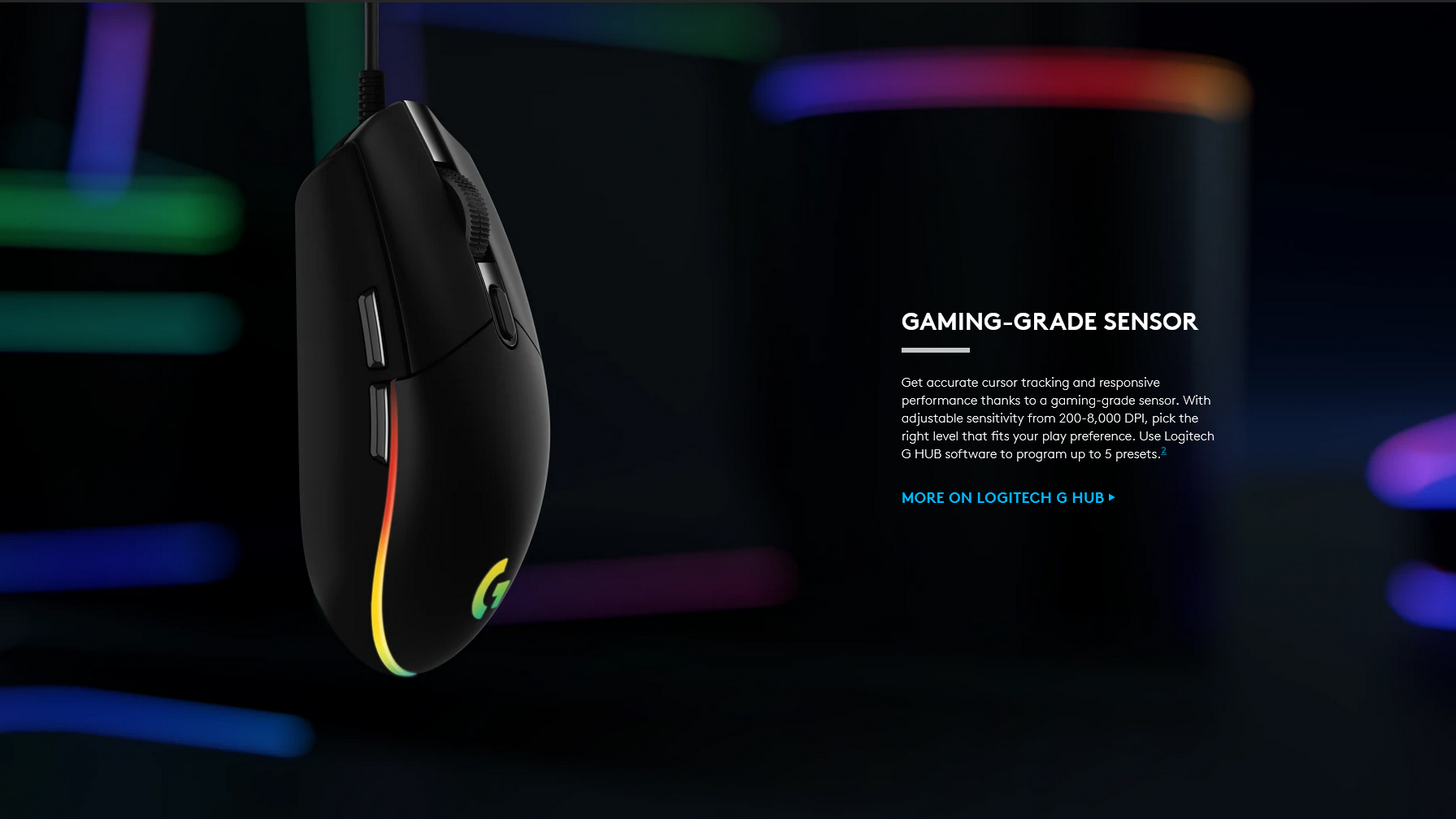 Logitech G102 Wired Gaming Mouse with LIGHTSYNC RGB 6 Button | Shopee Malaysia