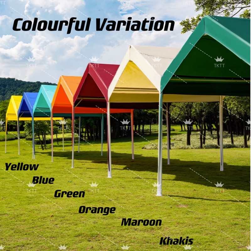 TKTT New Heavy Duty Outdoor Tent High Quality Gazebo Canopy Khemah ...