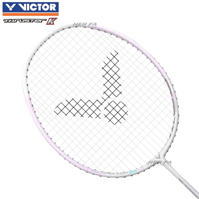 VICTOR Thruster K 8L 4UG5 / 5UG5 Badminton Racket Max Tension 30LBS TK ...