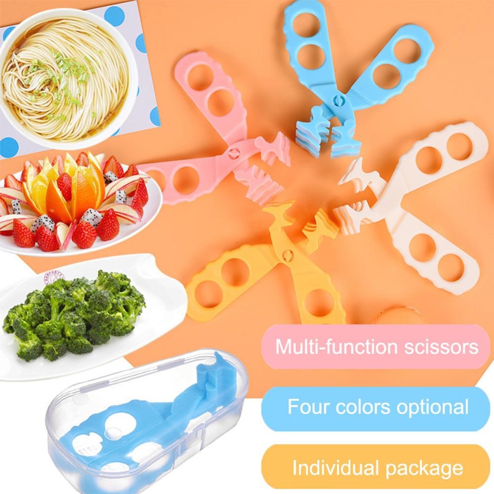 [Little B House] Ceramic / Stainless Steel Food Scissors Baby Food ...