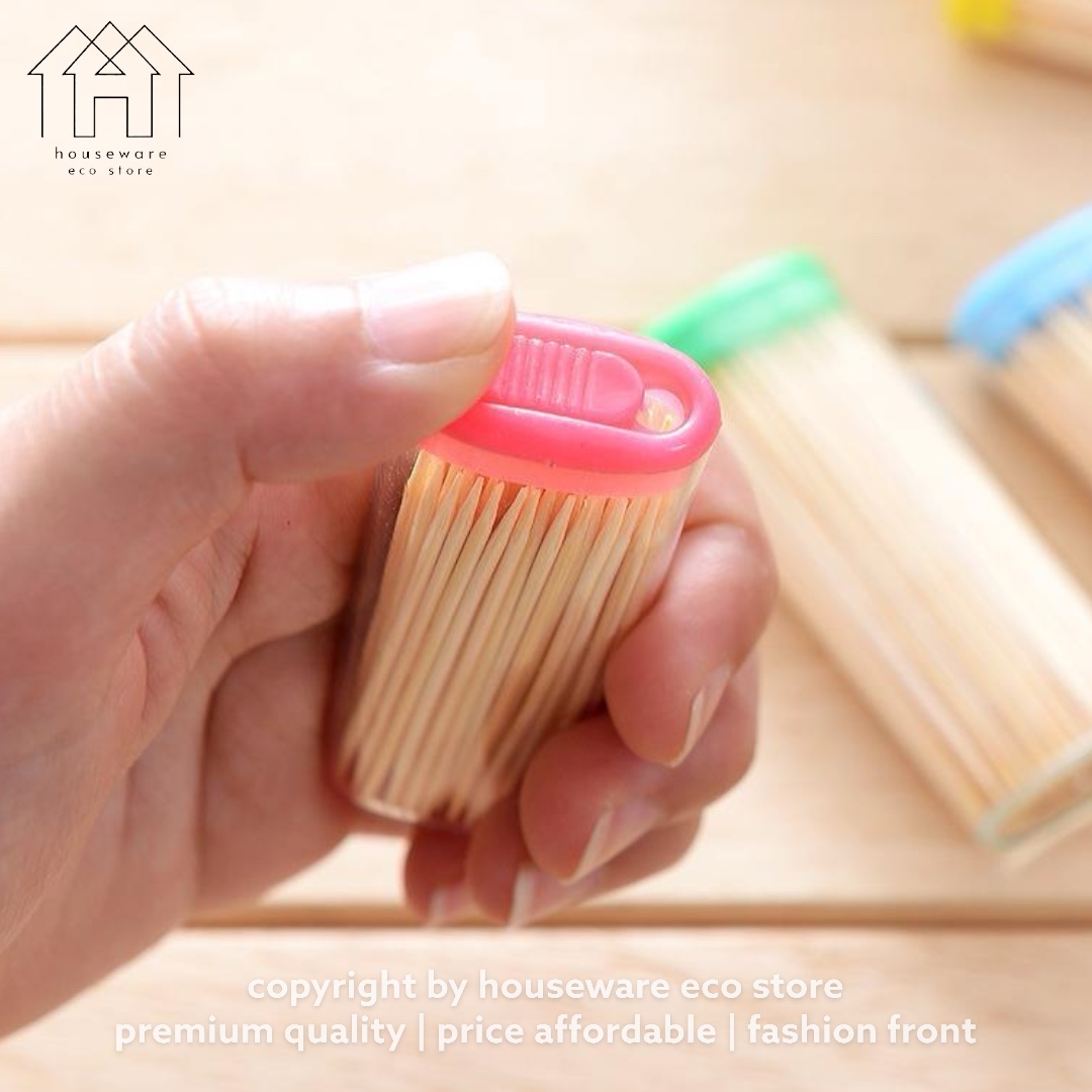 Bamboo Toothpick / Disposable Natural Toothpicks / Fruit Single Sharp ...