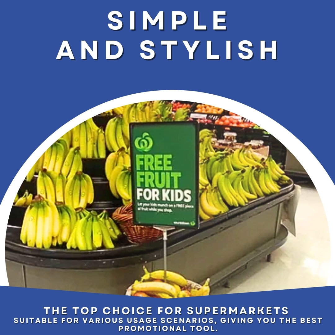 JME READY STOCK POP Stand Price Display Stand Promotion Tools Top Frame ...