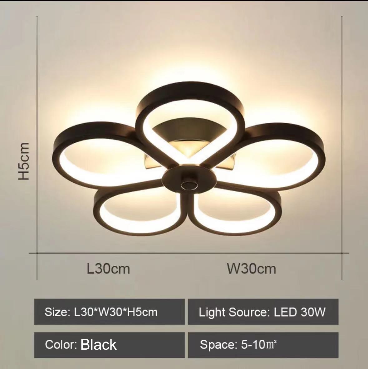 Nordic LED Ceiling Light Ceiling Lamps Lampu Hiasan Lampu Siling Lampu ...