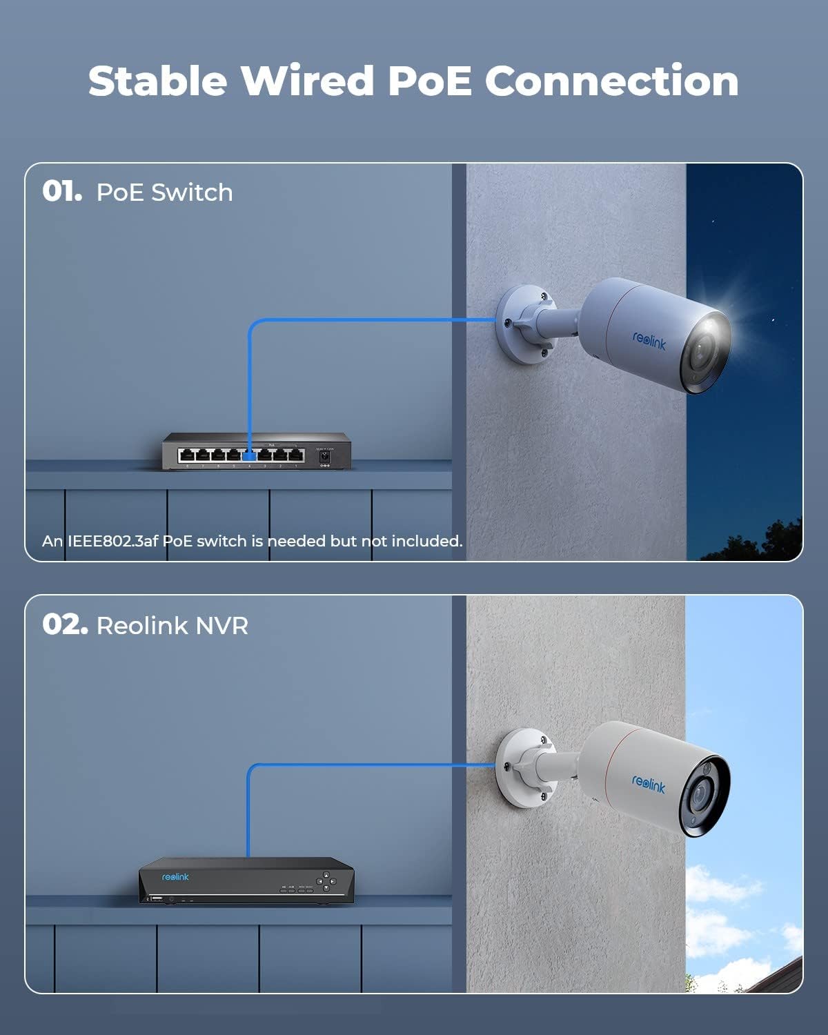 REOLINK RLC-1212A 12MP PoE IP Camera Outdoor, Smart Human Vehicle Pet ...
