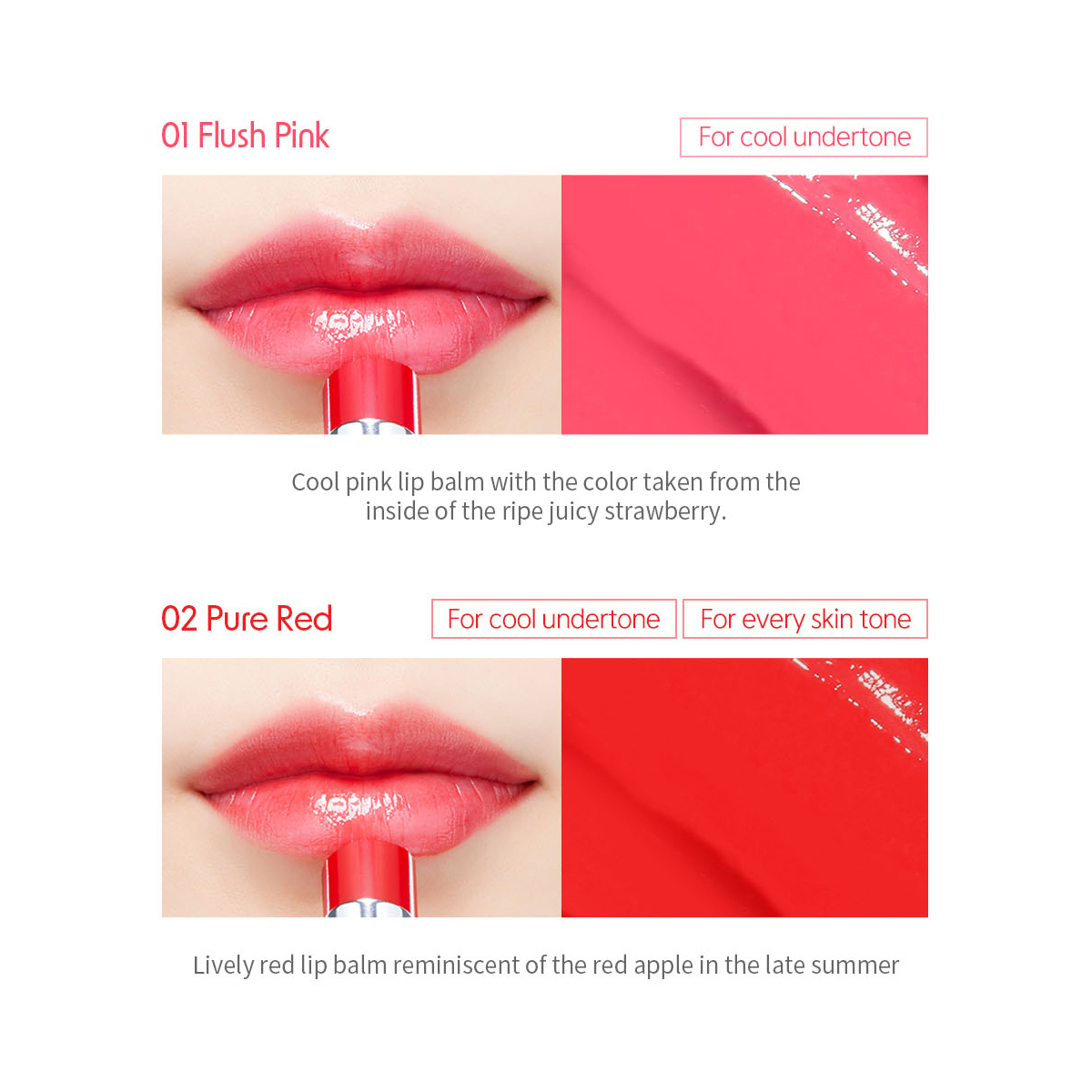 The Face Shop Code Glokolor Glow Lip Balm - 5 Shades (5g) | Shopee Malaysia