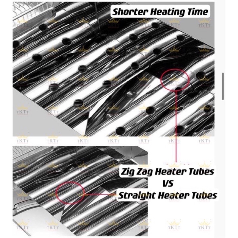 TKTT 70L 90L Taiwan Commercial Gas Deep Fryer Machine Auto Temperature Mesin Goreng Ayam Gunting ...