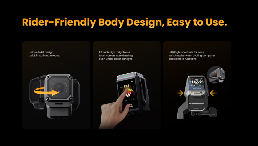 ***Ready Stock*** DDPAI Ranger Riding Camera, 4K HD riding camera ...