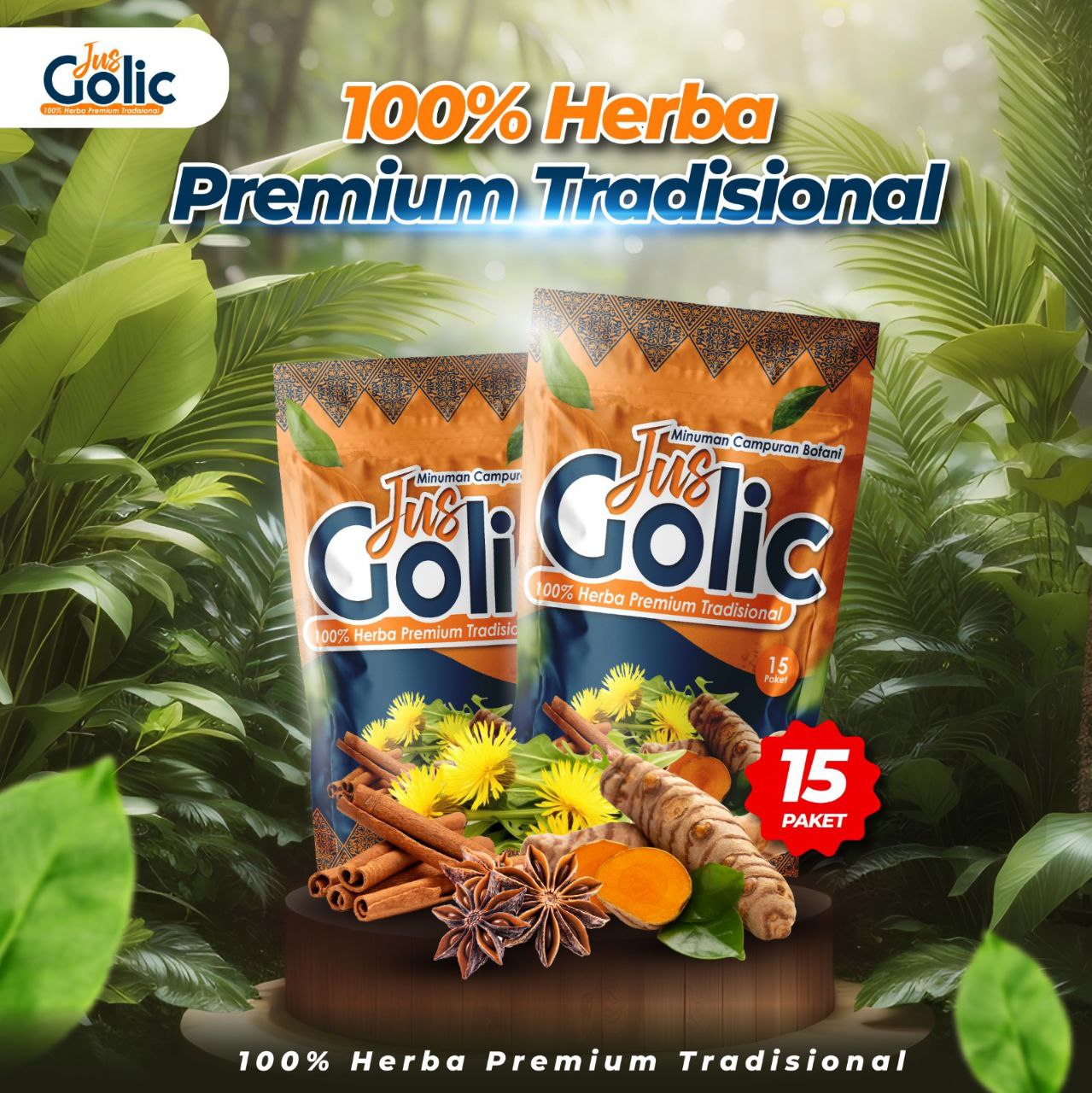 [ JUS GOLIC ] - Batang Mimpi - Minuman Herba Tradisional Berkualiti ...