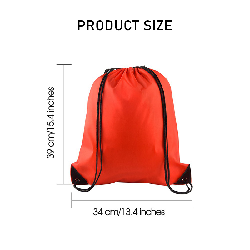 Drawstring Backpack Bag Sport Travel Marathon Storage Bags Leisure ...