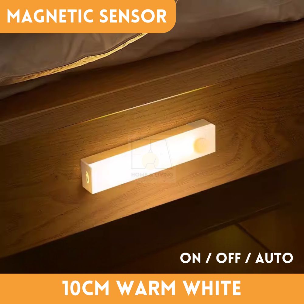 READYSTOCK Rechargeable Motion Sensor Night Light Wireless Body ...