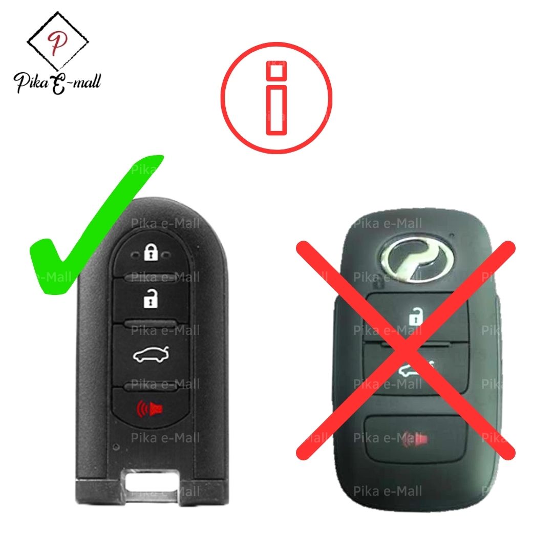 Perodua Bezza Myvi Gen3 Axia Aruz Key Cover Kunci Bezza Key Cover ...