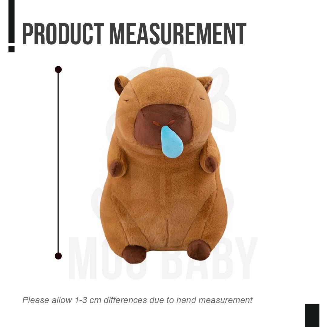 Moo Baby Anak Patung Capibara Running Nose Capybara Plushie Capybara ...