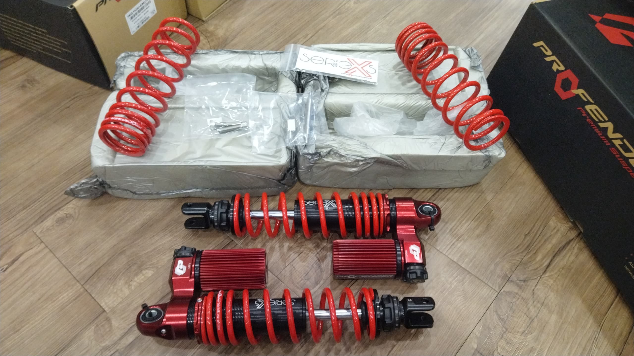 Original Profender Rear Absorber X Series Xmax Standard 350mm / Lower ...