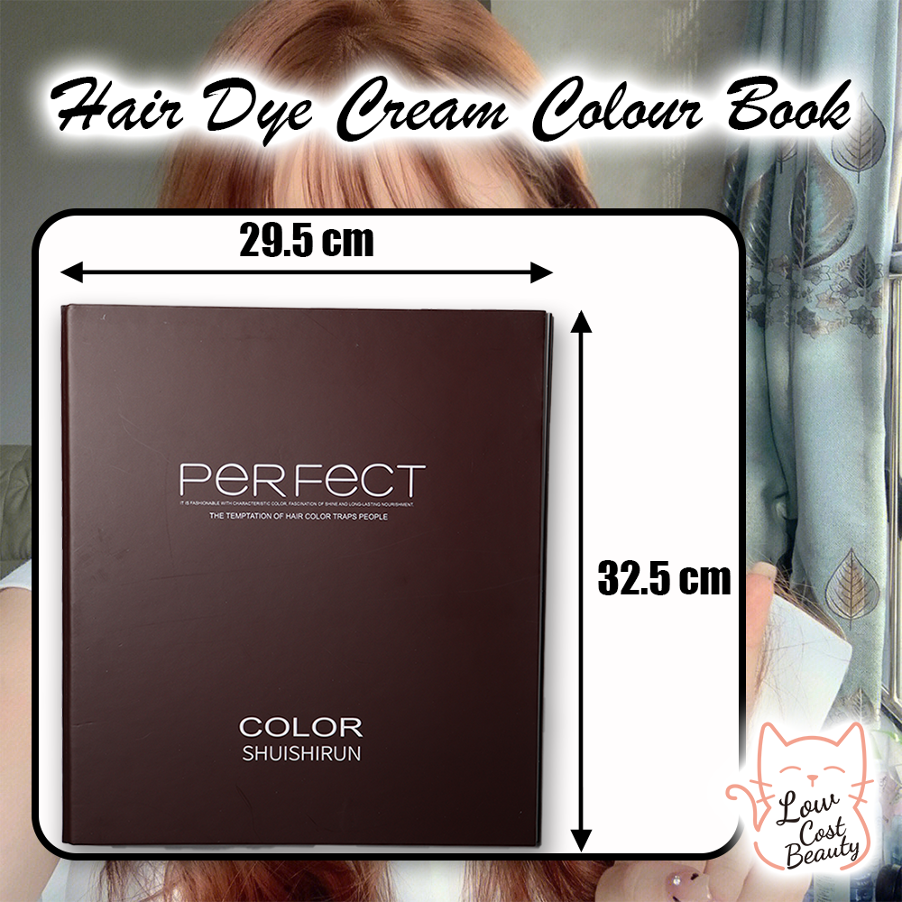 PERFECT COLOR BOOK COLOR CHART BUKU PEWARNA PERFECT DYE HAIR SALON USE ...