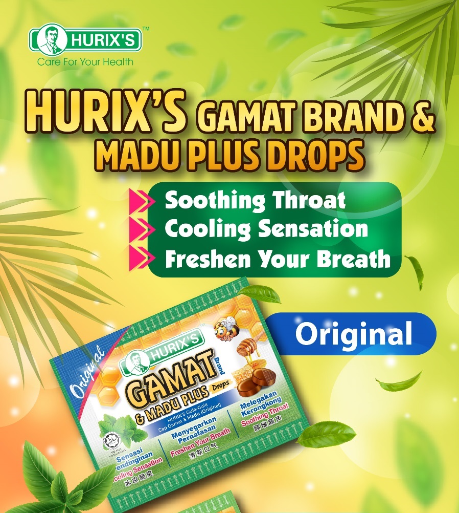 HURIX'S Gamat Brand Honey Drops (6's x 12) | Shopee Malaysia
