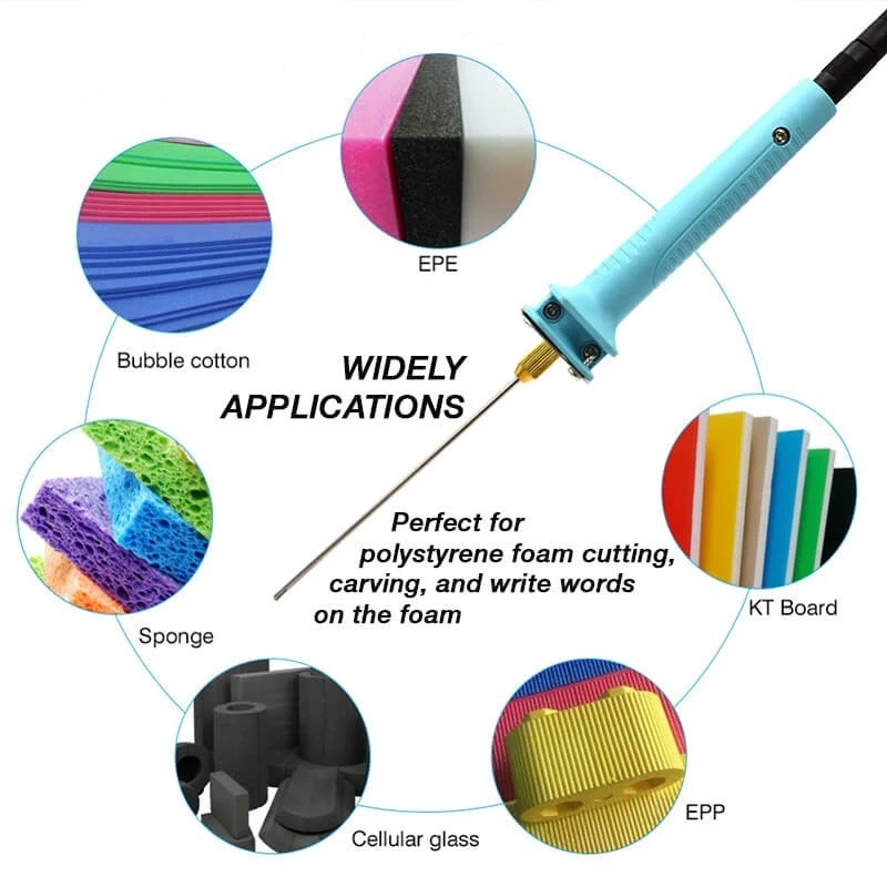Electric Heat Cutting Pen With UK Plug Adapter Foam Cutter Styrofoam ...
