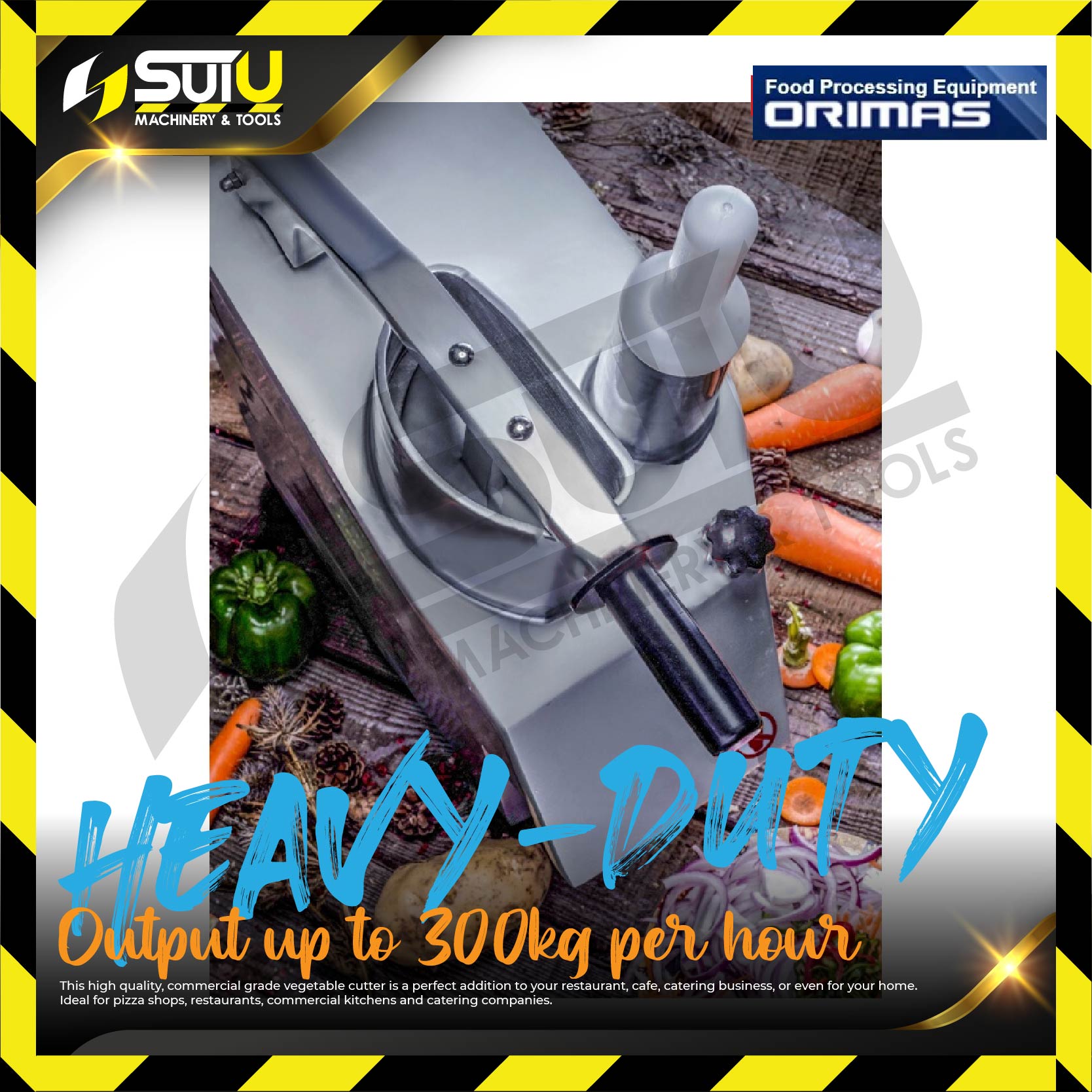 ORIMAS VC3 3/4HP Vegetable Cutting Machine for cutting Vegetables 550W ...